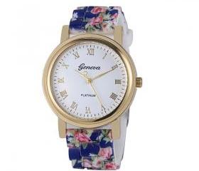 Flower Watch, Floral Watch, Bracelet Watch, Vintage Watch, Retro Watch ...