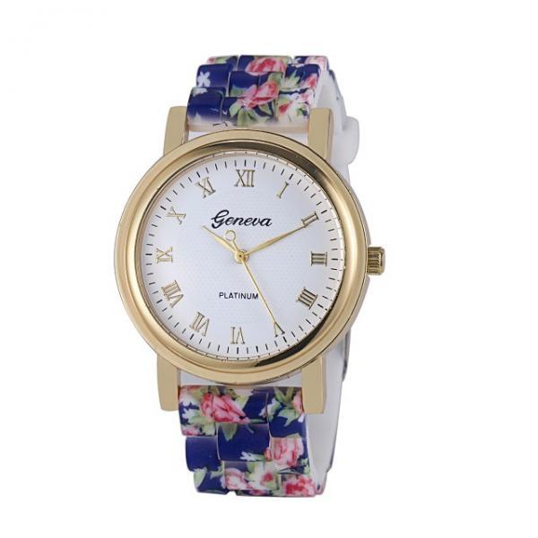Flower Watch, Floral Watch, Bracelet Watch, Vintage Watch, Retro Watch ...